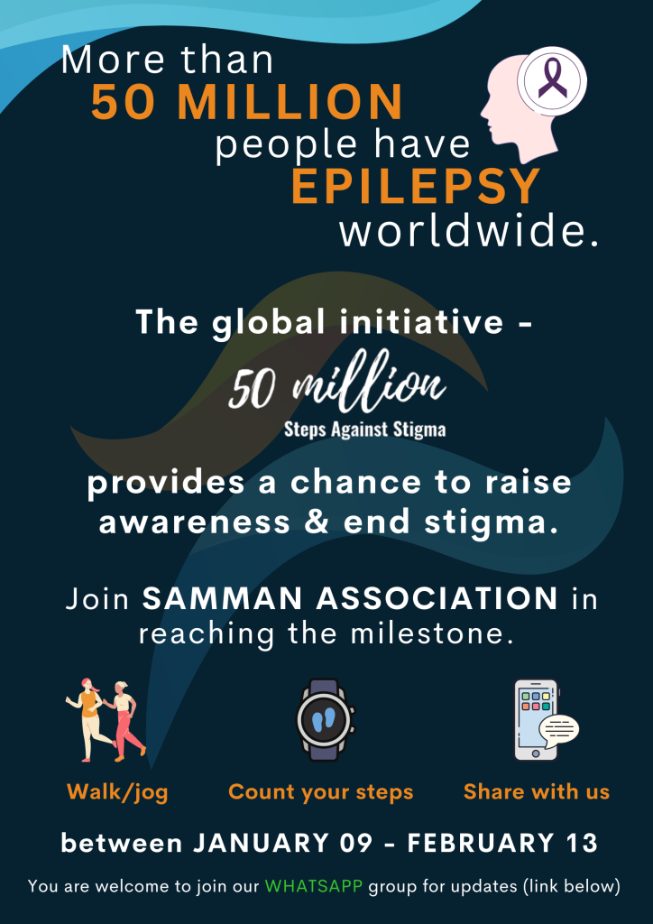 50 Million steps for Epilepsy Awareness – Epilepsy Mumbai